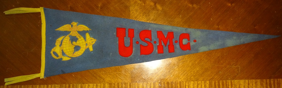 USMC Pennants - EPHEMERA, PHOTOGRAPHS & MILITARY ARTWORK - U.S ...