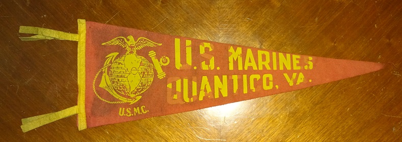 USMC Pennants - EPHEMERA, PHOTOGRAPHS & MILITARY ARTWORK - U.S ...