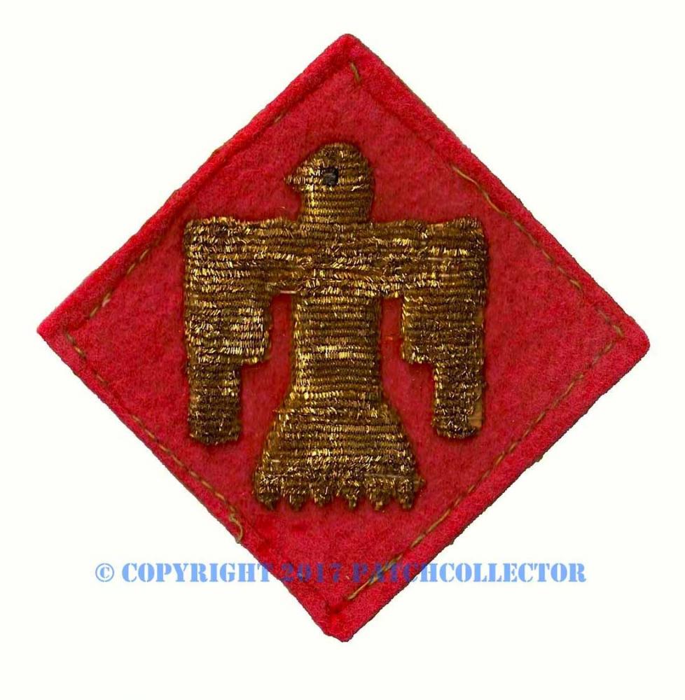 45th ID Bullion Patches - ARMY AND USAAF - U.S. Militaria Forum