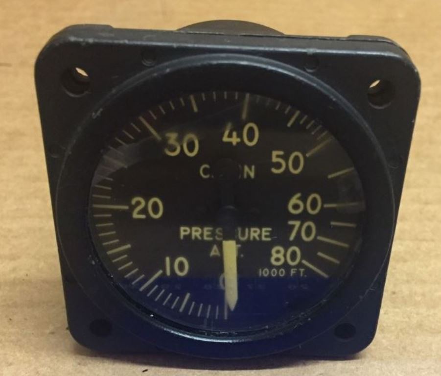 Cabin Pressure Altimeter can anyone ID? - AIRCRAFT INSTRUMENTS ...