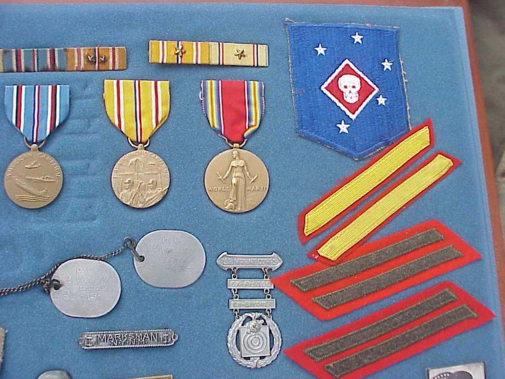 EXTENSIVE USMC GUADALCANAL DIARY GROUPING WIA - GROUPINGS PAGE - U.S ...