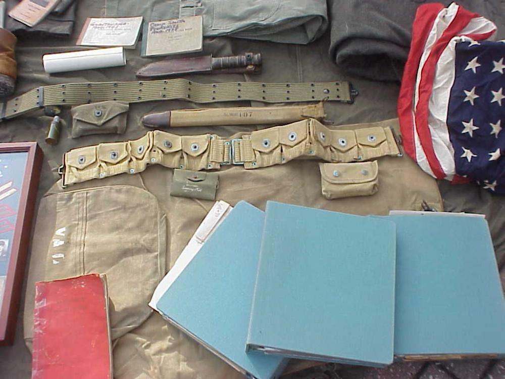 EXTENSIVE USMC GUADALCANAL DIARY GROUPING WIA - GROUPINGS PAGE - U.S ...