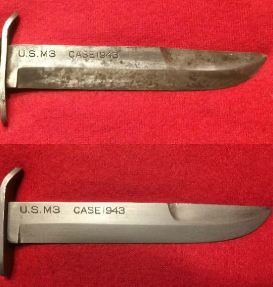Case blade dated M3 (unrestorable) - EDGED WEAPONS - U.S. Militaria Forum