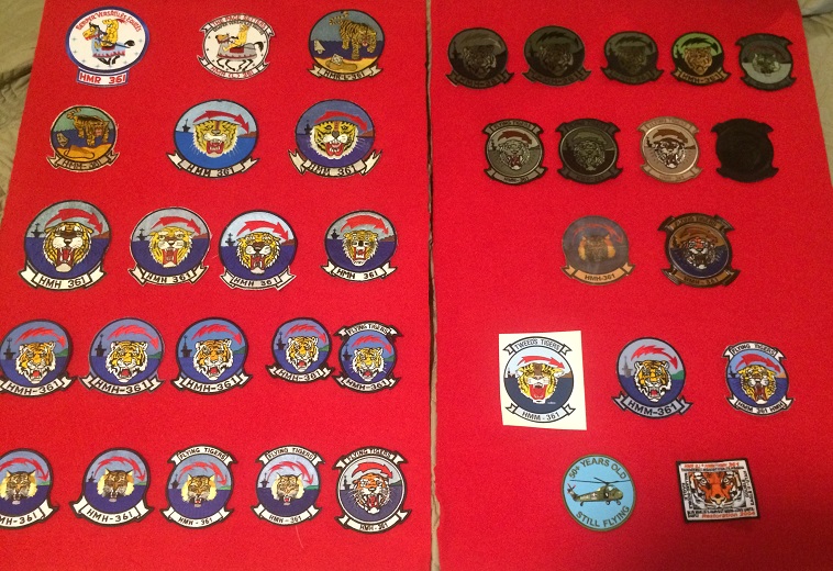 Marine Helicopter Squadron 361 patch collection - MARINES - U.S ...