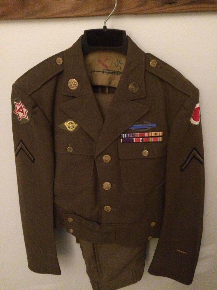 Buckeye: My WWII 37th ID Uniform Collection - UNIFORMS - U.S. Militaria ...