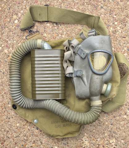 Army service gas mask with eyeglasses - FIELD & PERSONAL GEAR SECTION ...