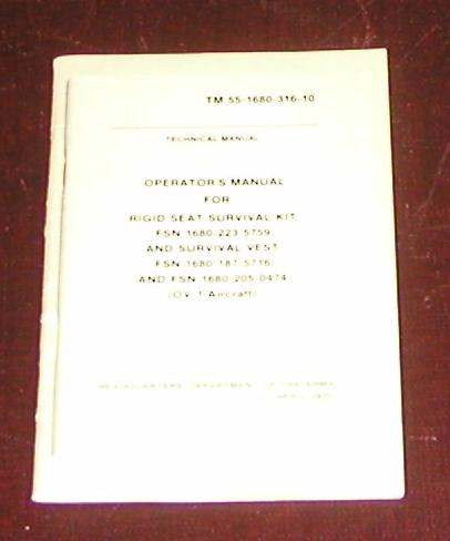 HOLSTER SURVIVAL KIT, INDIVIDUAL LIGHTWEIGHT, ARMY - Page 2 - SURVIVAL ...