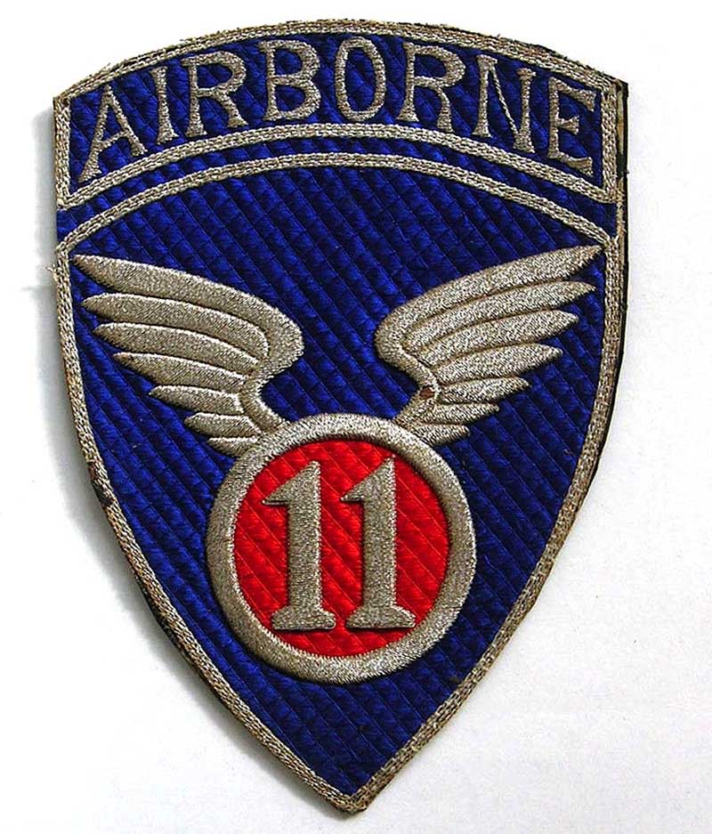 A Bullion 11th Airborne patch - ARMY AND USAAF - U.S. Militaria Forum