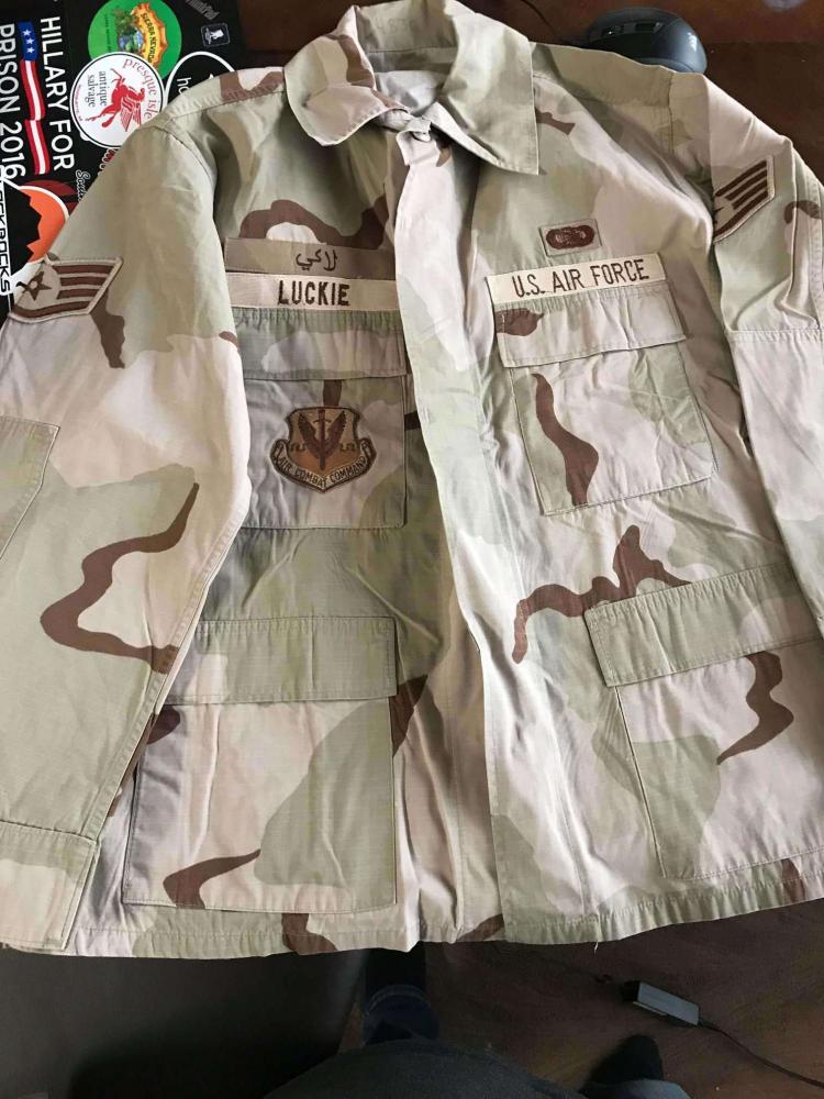 USAF DCU with Arabic name tab - CAMOUFLAGE UNIFORMS - U.S. Militaria Forum