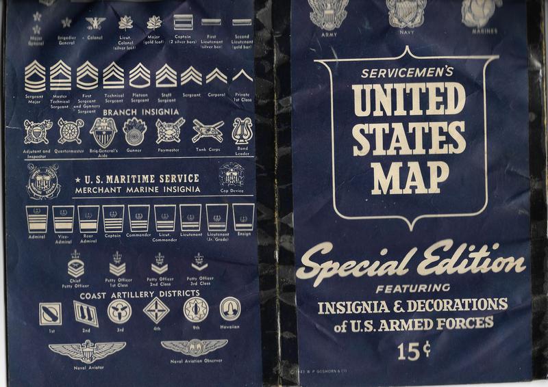 Home Front maps - WW2 - HOMEFRONT & THE WAR EFFORT - U.S. Militaria Forum