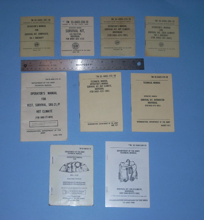 HOLSTER SURVIVAL KIT, INDIVIDUAL LIGHTWEIGHT, ARMY - Page 2 - SURVIVAL ...