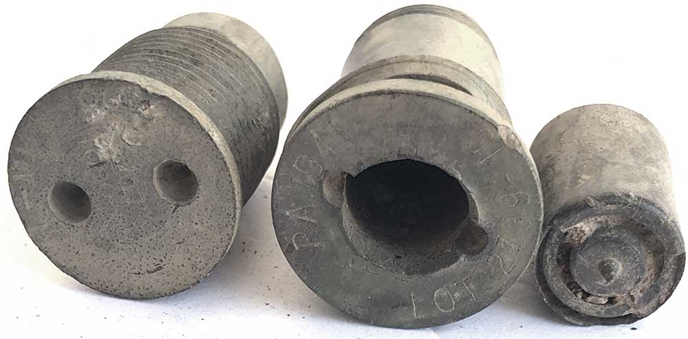 Instant collection: musket balls dug M1 slugs bomb mortar fragments ...