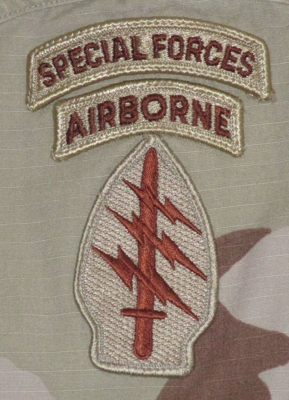 Special Forces SSI - theater made? - ARMY AND USAAF - U.S. Militaria Forum