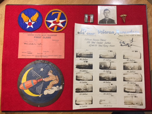 Help identifying WWII leather AAF squadron patch: 378th Bomb Squadron ...