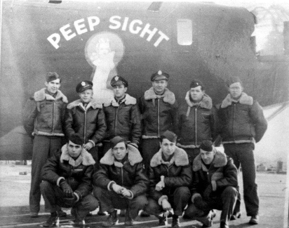 B-24 tail gunner, 67th Bomb Squadron 44th Bomb Group "The Flying ...