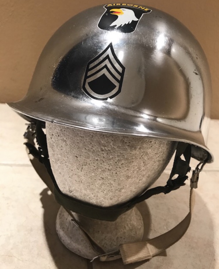 101st Airborne Division Parade Helmet - M-1; M-1C & M-2 HELMETS - U.S ...
