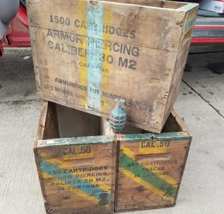 WW2 ammo crates - FIREARMS - U.S. Militaria Forum