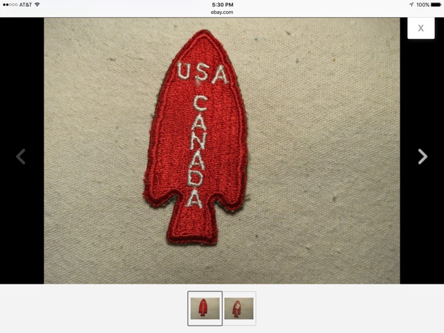 1st SSF Patches - ARMY AND USAAF - U.S. Militaria Forum