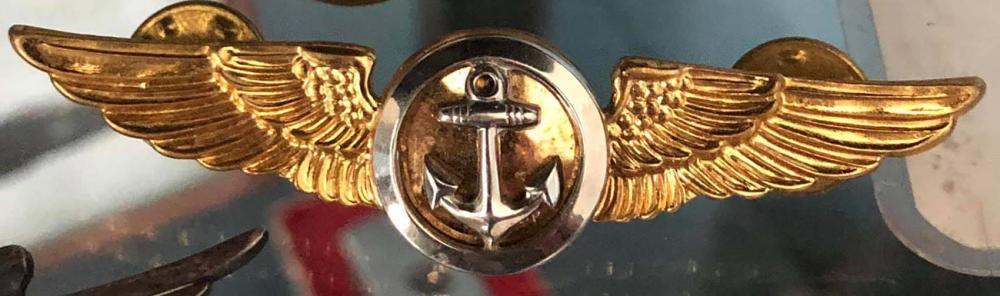 Different Naval Aviation Observer Wings - WING BADGES - U.S. Militaria ...