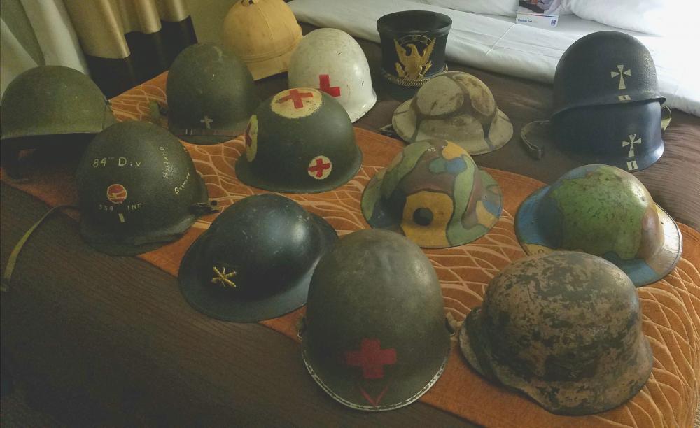 SOS Helmets-a-plenty - M-1; M-1C & M-2 HELMETS - U.S. Militaria Forum