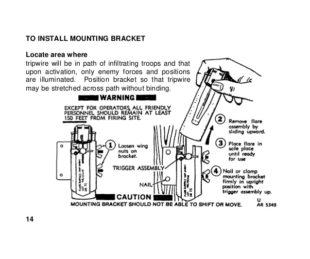 M49A1 1969, 1970 surface trip flares and more. - FIREARMS - U.S ...
