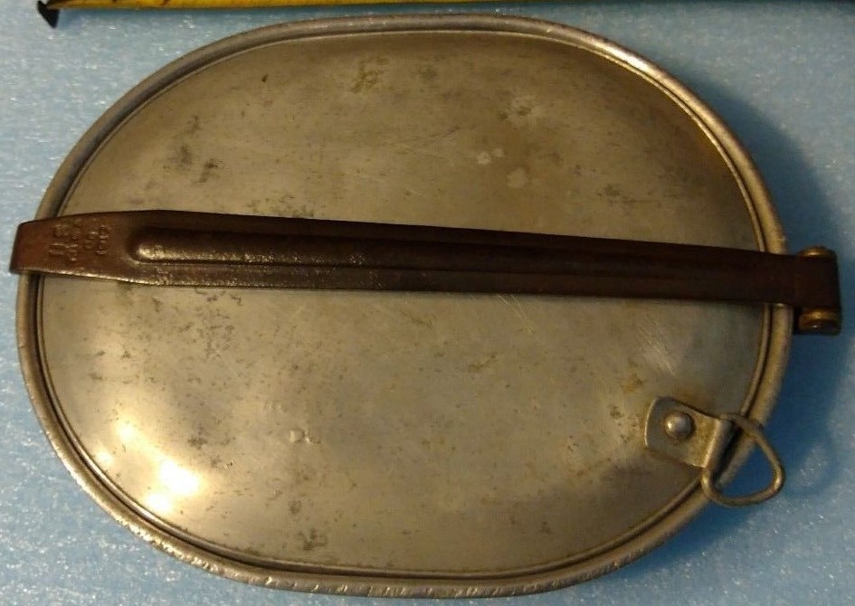 WW1 Mess kit with name nd ID number - FIELD & PERSONAL GEAR SECTION - U ...