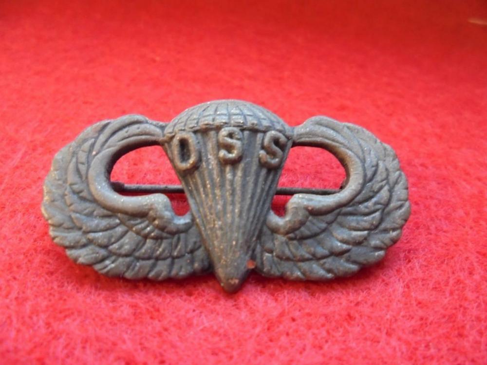 OSS JUMP WING - AIRBORNE, GLIDER TROOPS, PARATROOP JUMP WINGS AND ...