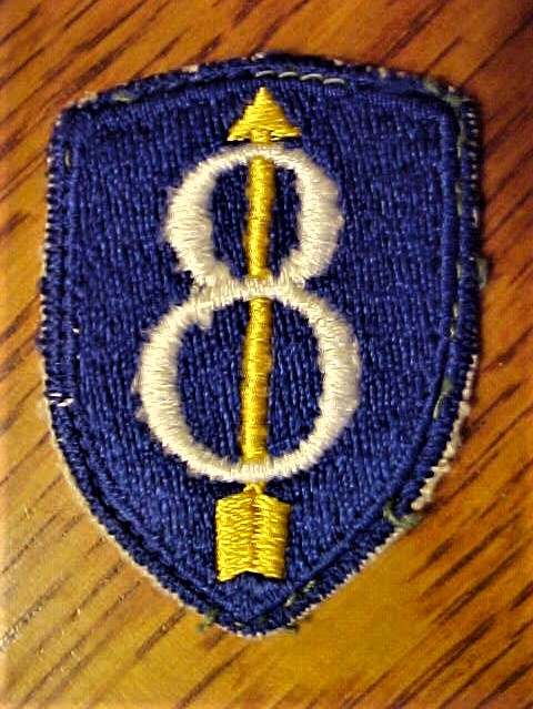 8th Infantry Divison Patches - ARMY AND USAAF - U.S. Militaria Forum