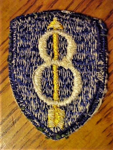 8th Infantry Divison Patches - ARMY AND USAAF - U.S. Militaria Forum