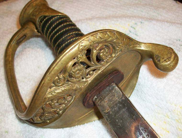 What do I have here ? early USMC NCO Sword - EDGED WEAPONS - U.S ...