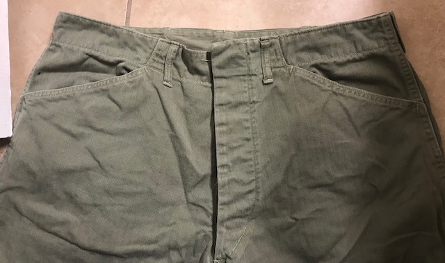 USMC P41 HBT Trousers - UNIFORMS - U.S. Militaria Forum