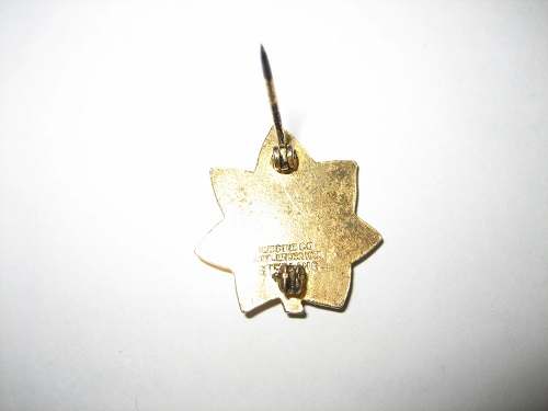 Major Gold Leaf Pin Back - ARMY (INCLUDING USAAC/AAF) - U.S. Militaria ...