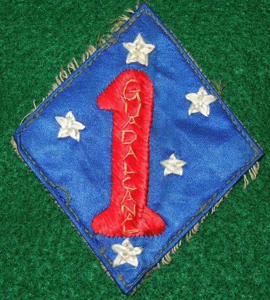 Chinese made 1st MarDiv patch - MARINES - U.S. Militaria Forum