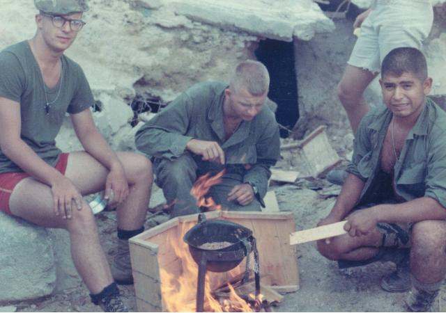 helmet cooking - M-1; M-1C & M-2 HELMETS - U.S. Militaria Forum