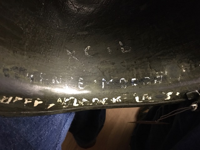 2nd Set of Eyes for M1 Helmet Writing - M-1; M-1C & M-2 HELMETS - U.S ...