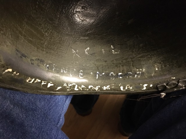 2nd Set of Eyes for M1 Helmet Writing - M-1; M-1C & M-2 HELMETS - U.S ...