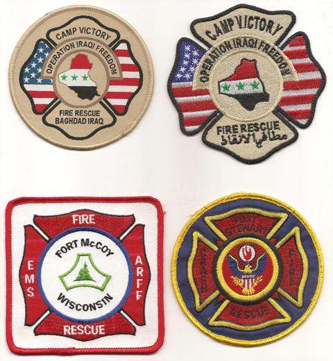 MILITARY FIRE DEPARTMENT Patches - Badges - Page 2 - MISCELLANEOUS ...