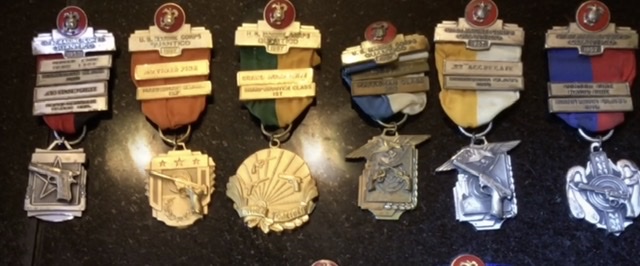 1950s USMC Blackinton match marksmanship medals - NAVY, MARINE CORPS ...