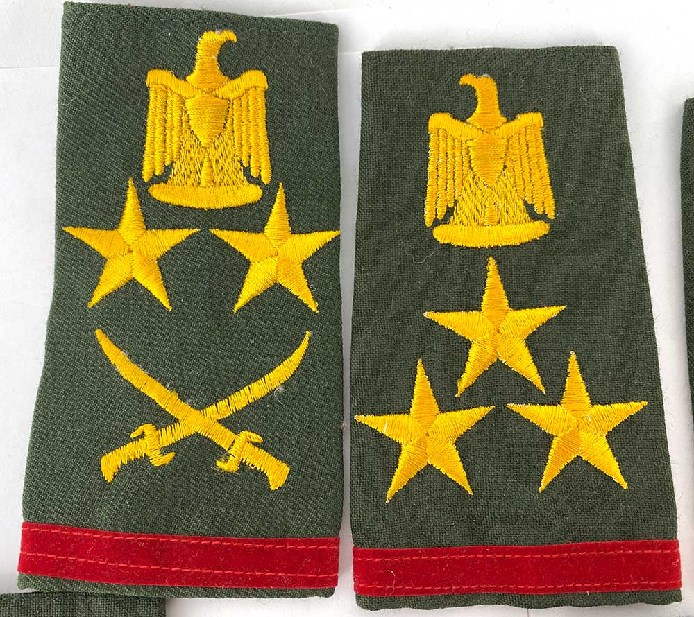 2nd Gulf War contraband Iraq officer rank - SPOILS OF WAR - U.S ...