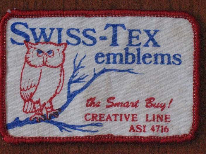 Patch Manufacturers INDEX - GEMSCO, HILBORN-HAMBURGER, ACE NOVELTY ...