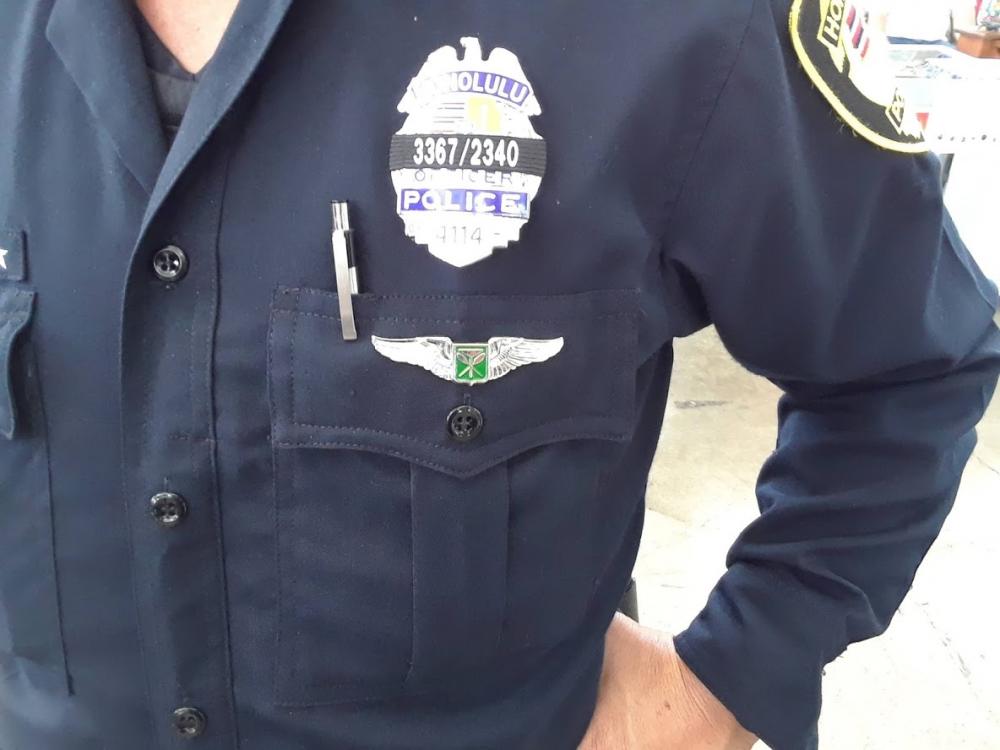Hawaiian HPD Helicopter Pilot Wings - WING BADGES - U.S. Militaria Forum