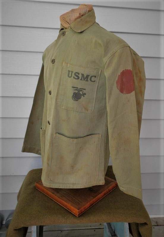 Iwo Jima invasion jacket marking - UNIFORMS - U.S. Militaria Forum