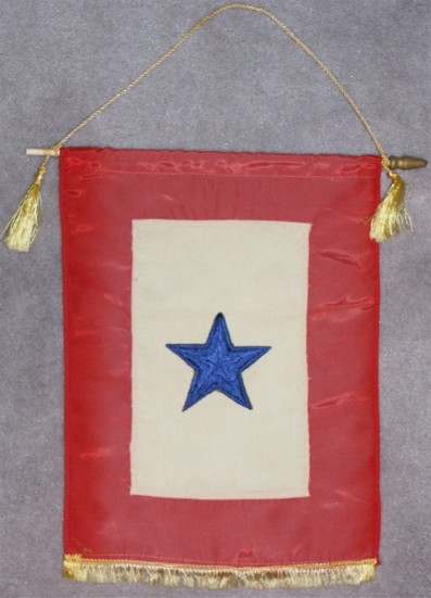 Blue Star flag - HOMEFRONT & THE WAR EFFORT - U.S. Militaria Forum