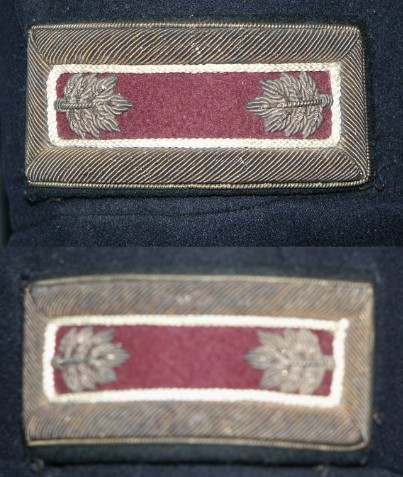 Officer Shoulder Straps and Epaulets Insignia - ARMY (INCLUDING USAAC ...