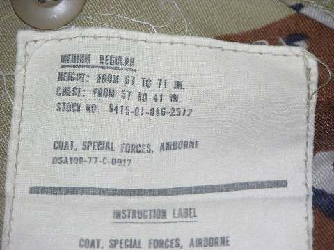 UNUSUAL 6 COLOR DCU - CAMOUFLAGE UNIFORMS - U.S. Militaria Forum