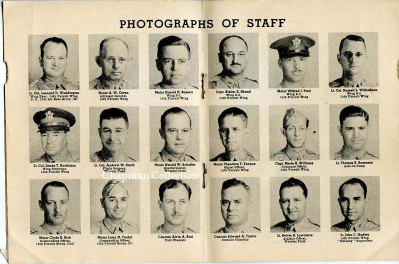 Wheeler Field dedication program - EPHEMERA, PHOTOGRAPHS & MILITARY ...