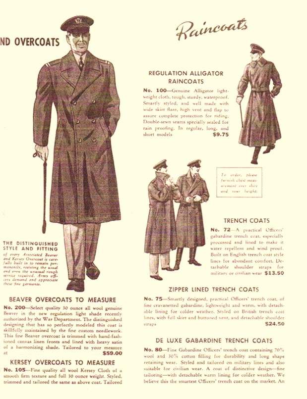 1942 Associated Military Stores of Chicago - UNIFORMS - U.S. Militaria ...