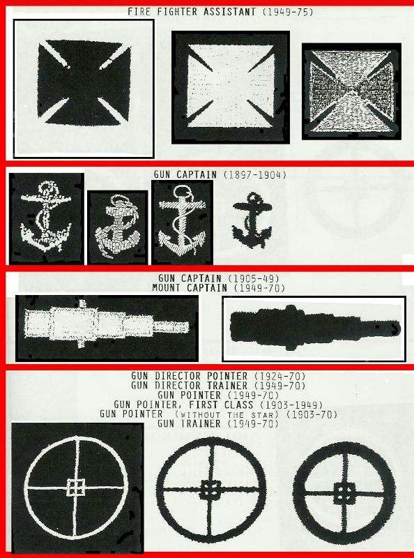 1886-1996 Specialty & Distinguishing Marks - NAVY, COAST GUARD AND ...