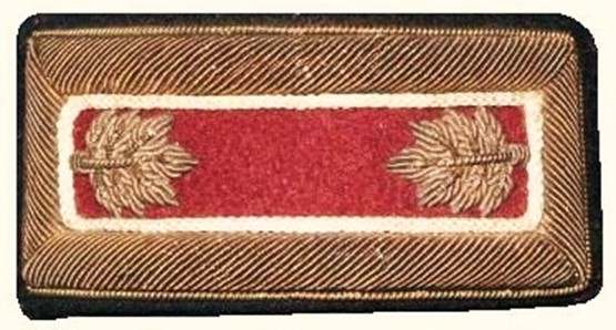 Officer Shoulder Straps and Epaulets Insignia - ARMY (INCLUDING USAAC ...