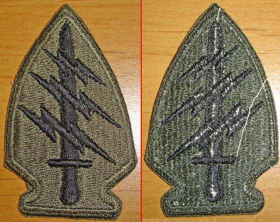 how can i recognize a pre 1973 SF patch - ARMY AND USAAF - U.S ...
